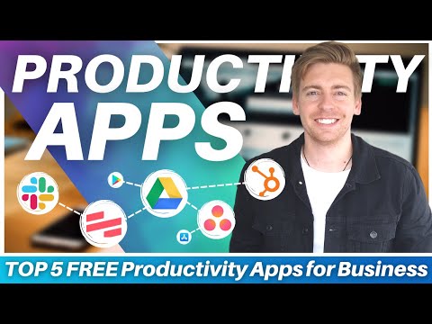 TOP 5 FREE Productivity Apps for Small Businesses | MAXIMISE Business Productivity [2022]