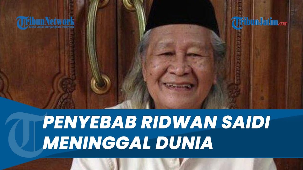 Budayawan Betawi Ridwan Saidi Meninggal Dunia, Ini Penyebabnya - Tribun ...