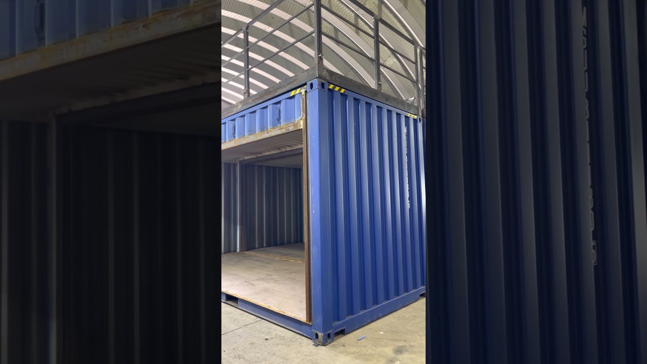 Witness a Container Converting into a Masterpiece!