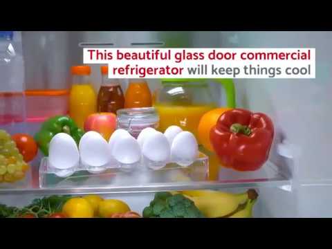 KoolMore 29" Stainless Steel 1 Glass Door Commercia Refrigeraror REVIEW