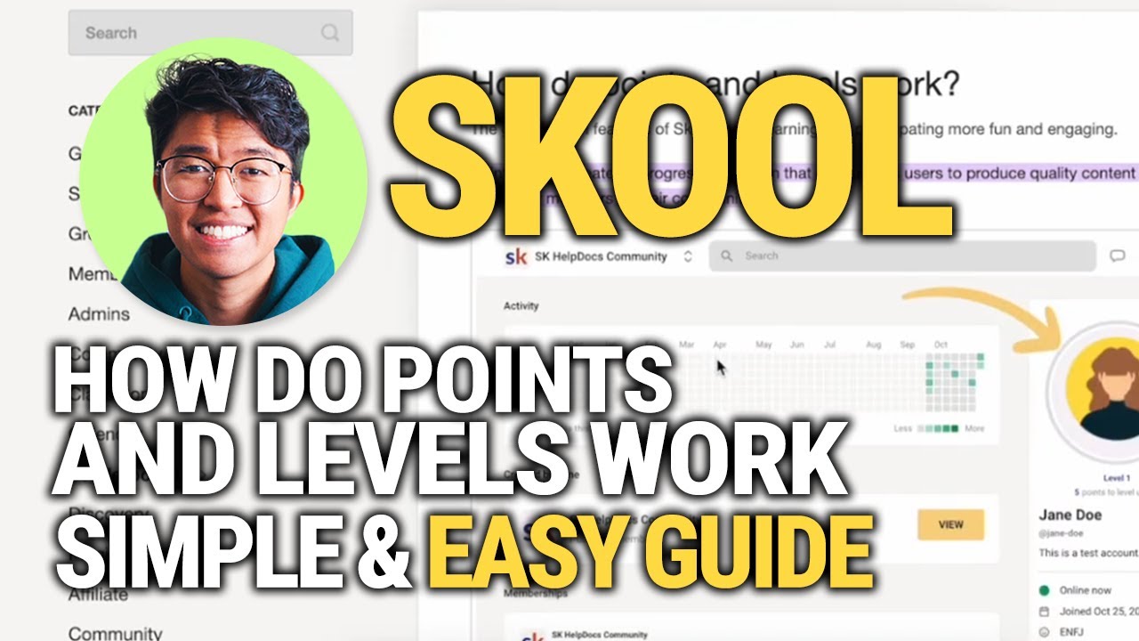 How Do Points And Levels Work On Skool: SIMPLE & Easy Guide!