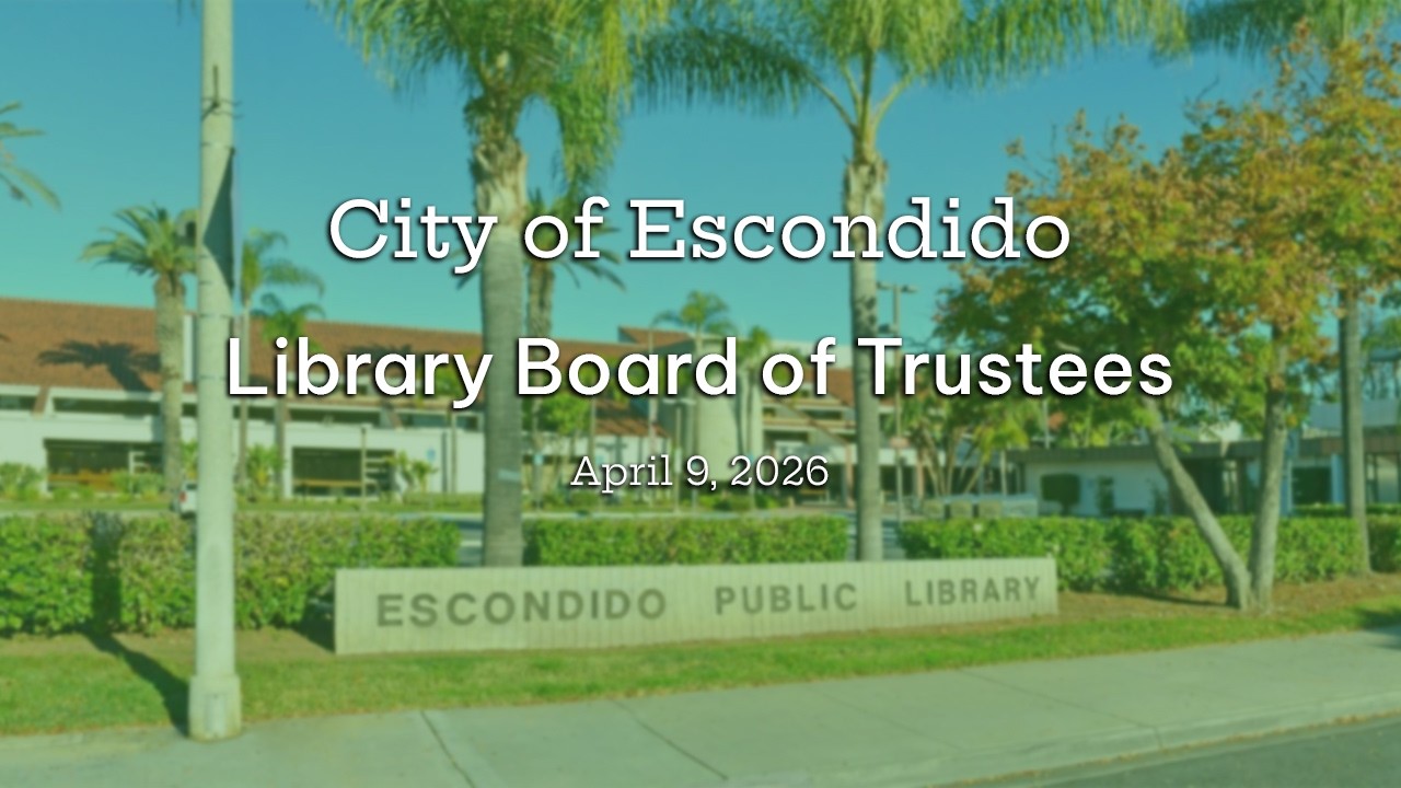 Audio - Library Board of Trustees - April 9, 2026