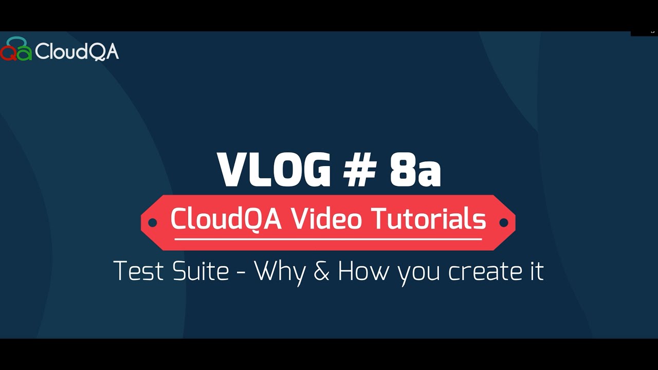 Create a Test Suite in CloudQA & speed up your testing.