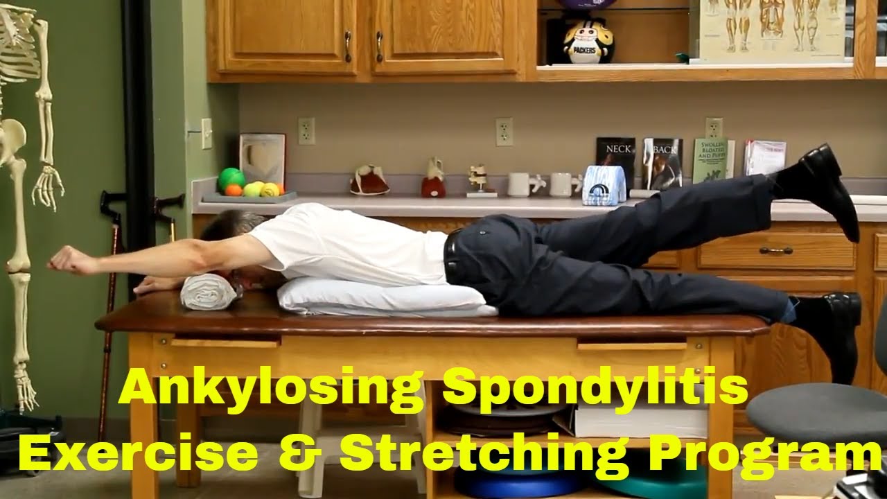 Ankylosing Spondylitis Exercise & Stretching Program (Seated & Floor Program)
