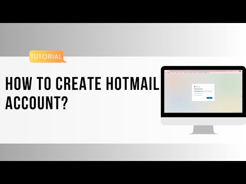 How to Create Hotmail Account? Hotmail Account Sign Up Tutorial