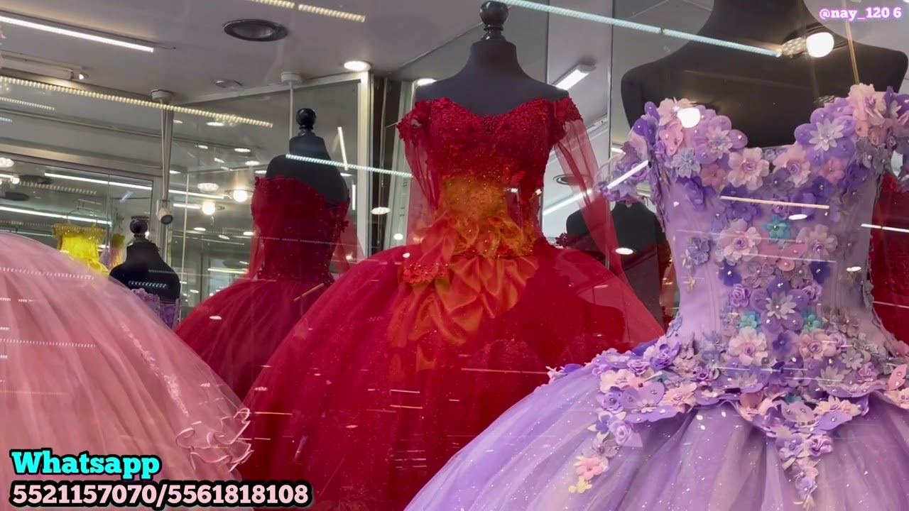 👗 La Lagunilla | Quinceañera Dresses on Installment Plans | Downtown Mexico City | All Sizes | Ex...