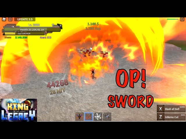 Top 5 swords in Roblox King Legacy
