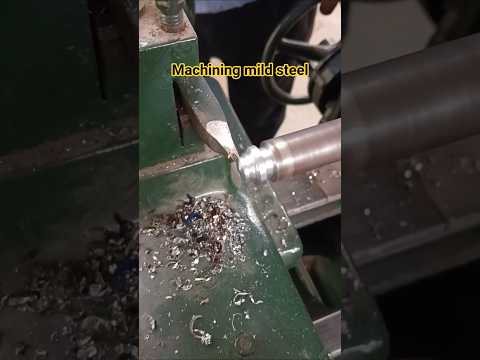 🔩 Metal Removal in Chip Form | MS Turning on Capstan Lathe Using HSS Tool 🔩 ⚙️#workshop #hbtu