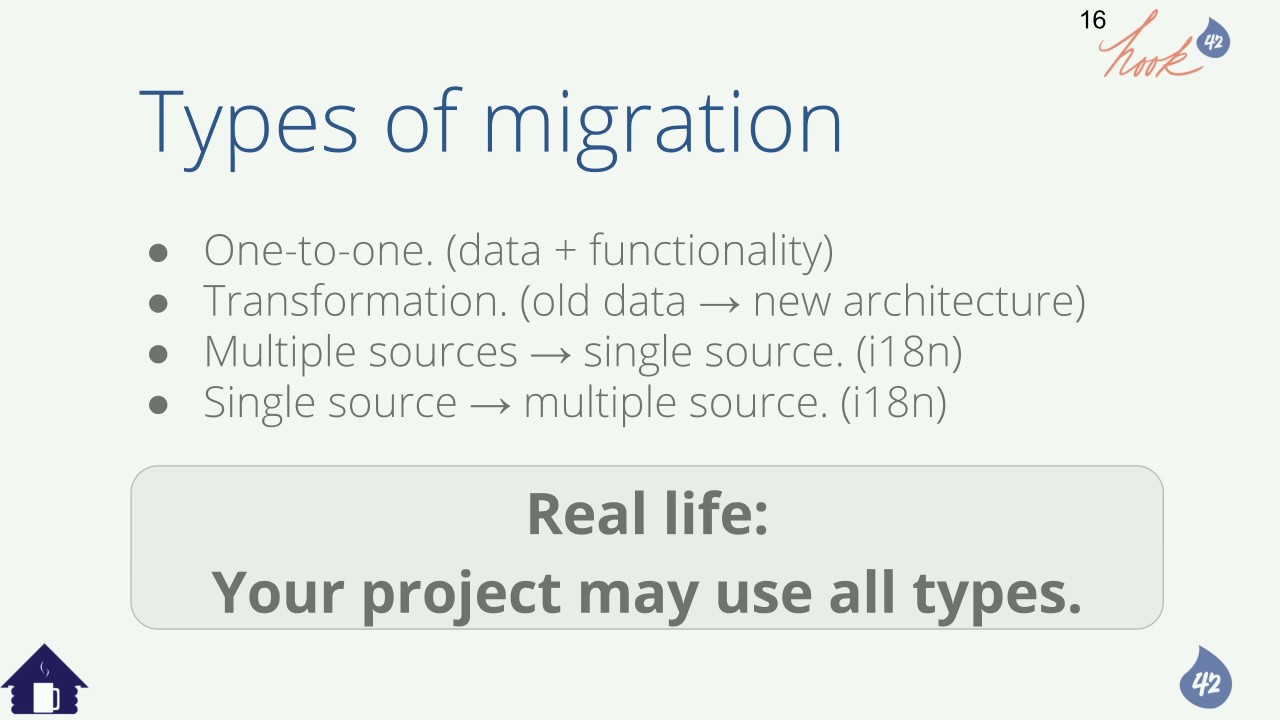 DrupalCon Baltimore 2017: Planning & Managing Migrations