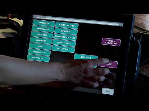Bar POS system