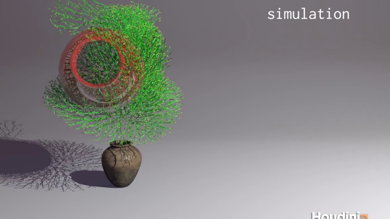 pot  Space Colonization Algorithm - No.019