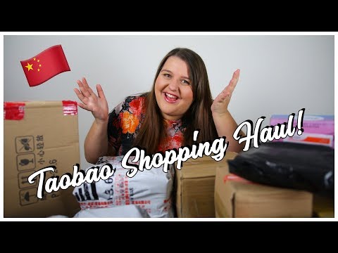 TAOBAO SHOPPING HAUL IN CHINA - China's version of Ebay