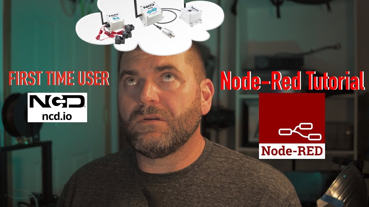 First Time @Node-RED  User, Installation and flow with @ncd-io  Pressure and Current sensors