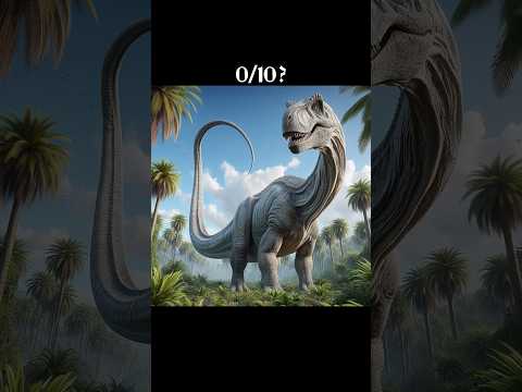 Brachiosaurus+t-rex #ai #dinosaur #brachiosaurus #trex #hybrids #hybrid #edit #shorts
