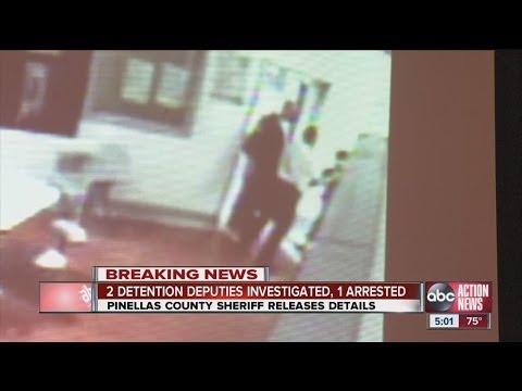 pinellas detention deputy arrested for battery on 15 year old inmate