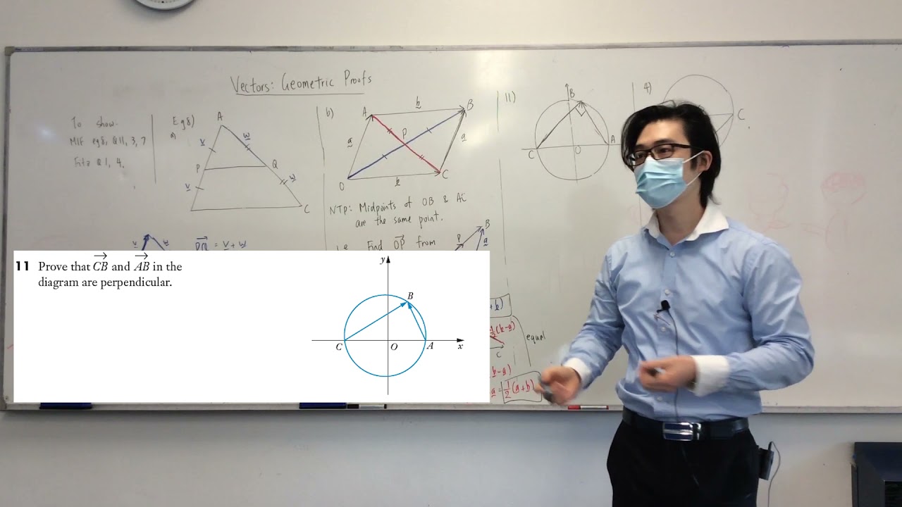 Geometric Proofs using Vectors