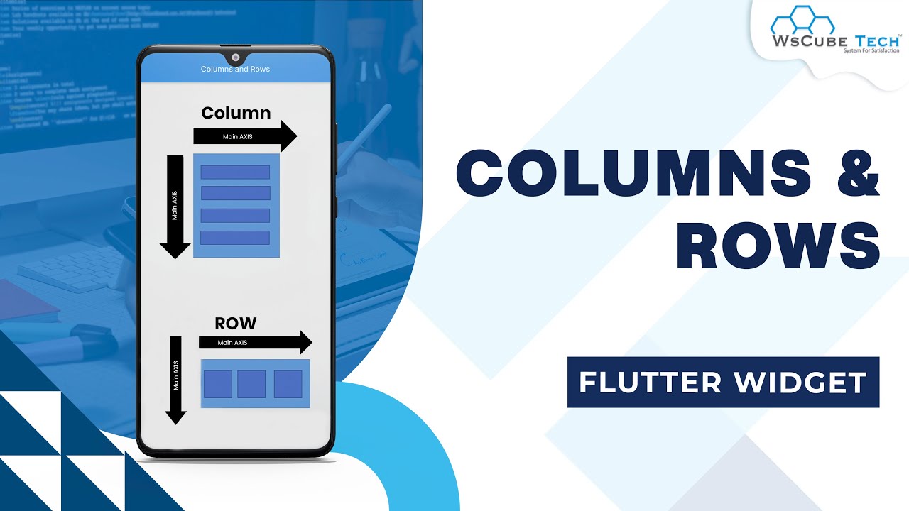 What are Rows and Columns with Examples? | Flutter Widgets Tutorial
