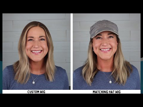 Custom Luxury Human Hair wigs | I got a matching hat wig to my full wig | Opulence Salon