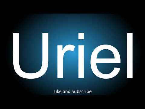 How to correctly pronounce the name of an Archangel - Uriel.