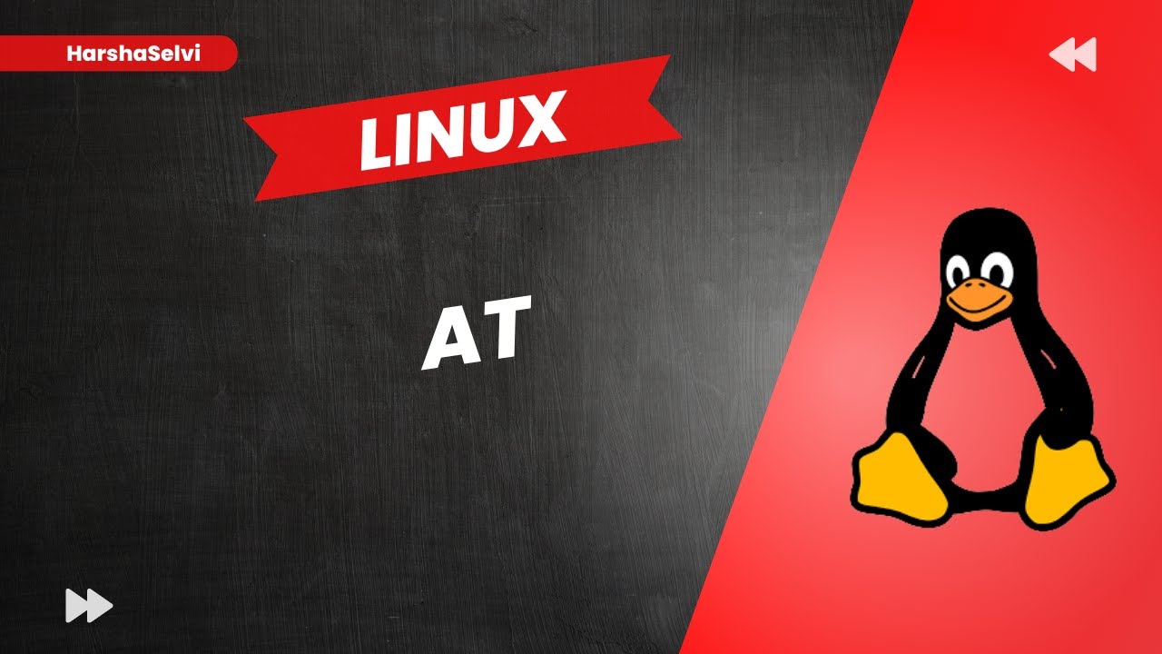 Linux AT Command | Tamil | HarshaSelvi
