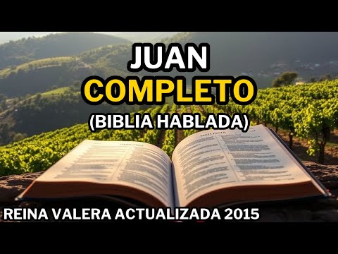Evangelio Según Juan (Completo) | REINA VALERA ACTUALIZADA 2015 | Biblia Hablada 📖