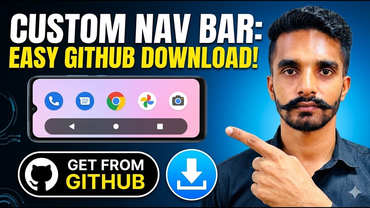 How to Download and Install Android Apps from GitHub (Navigation Bar Tutorial) #androidstudio #githu