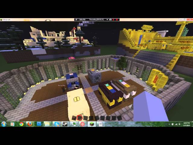 Chariot Chase! 5 Different stages included! Minecraft Map