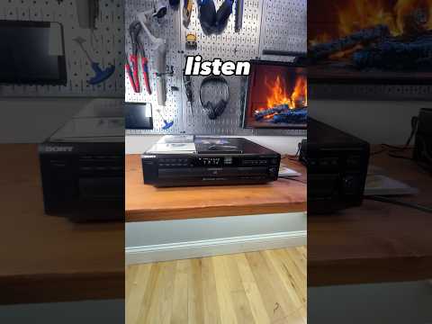 Sony 5 CD Charger from 1997 #cdplayer #nostalgia