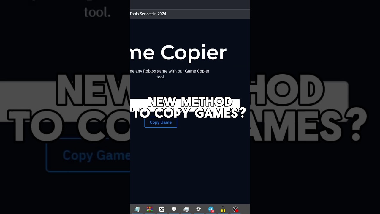 NEW METHOD COPY  ROBLOX GAME | #Roblox #SAB #yosho