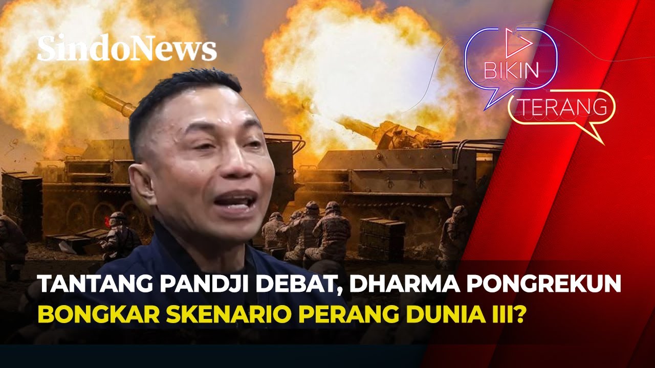 [FULL] Dharma Pongrekun Challenges Pandji to a Debate, Touching on the Dark Scenario of World War...