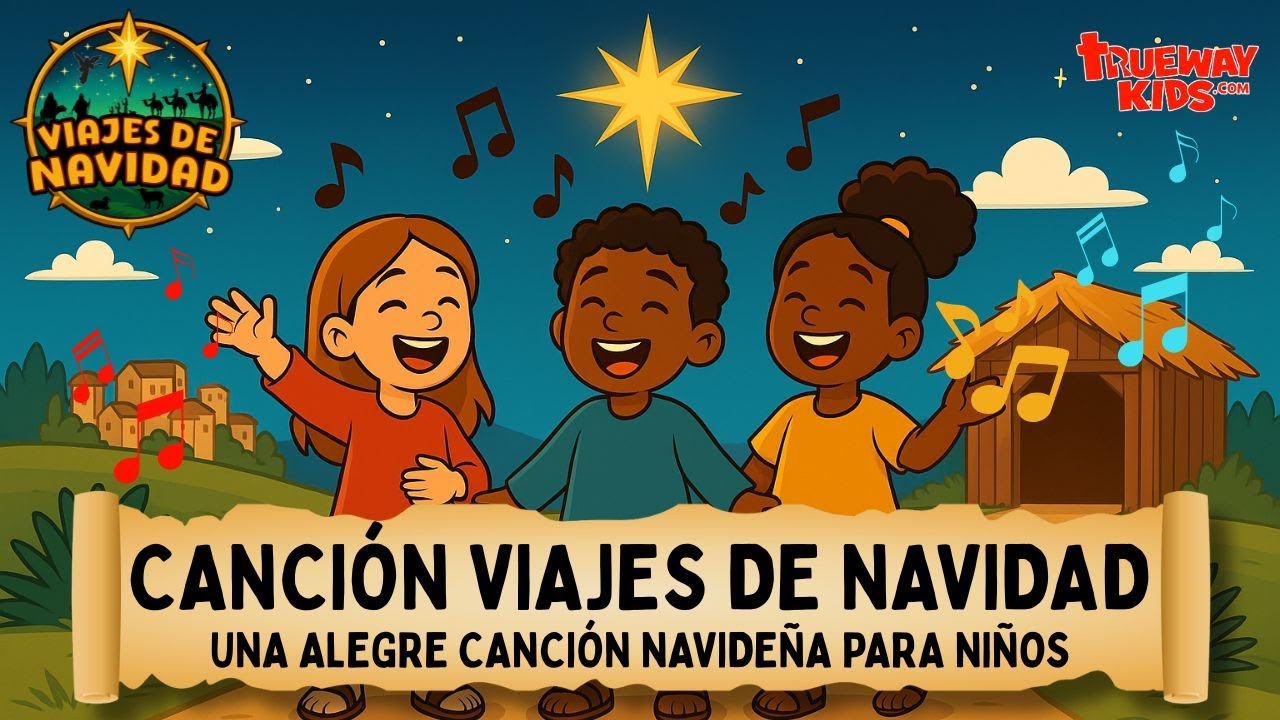 Christmas Journeys | Christian Children's Song – Good News of King Jesus! 👑 | Trueway Kids