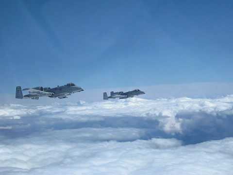 A-10A+s off the wing of a KC-135T pt.1