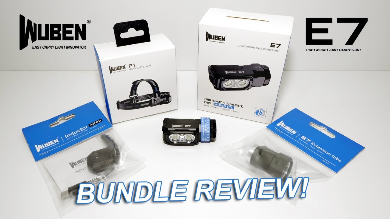 [Review] WUBEN E7 Headlamp/EDC flashlight & all the optional goodies. - LED Headlamps ...