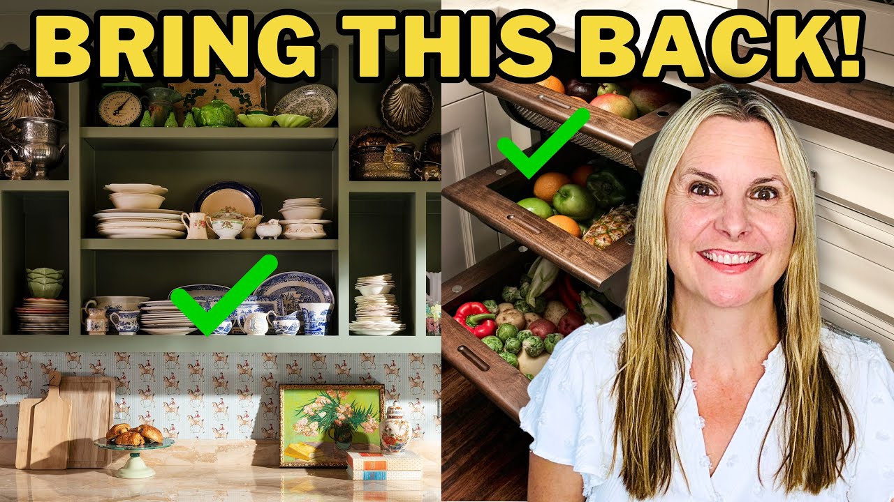 10 Forgotten Kitchen Features We NEED to Bring Back!