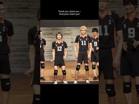 TsukiYama Stage Actor Is ????♥️ #haikyuu #tsukishima #yamaguchi #kei #tadashi