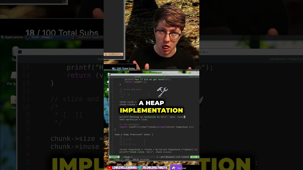 Wait.. you can WRITE a Heap? #programming #coding #lowcode