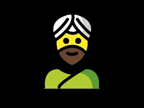 MAN WEARING TURBAN EMOJI MEANING, MAN WEARING TURBAN EMOJI #orientalculture #sultan #Islam #djin