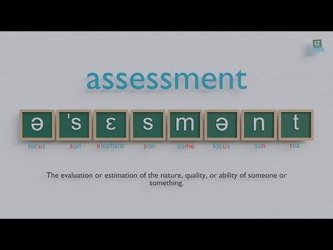 How to pronounce assessment ?