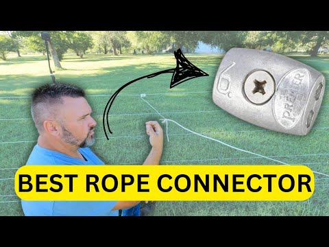 Must-Have Premier 1 Electric Rope Connectors for Effortless Fencing - A Game-Changer!