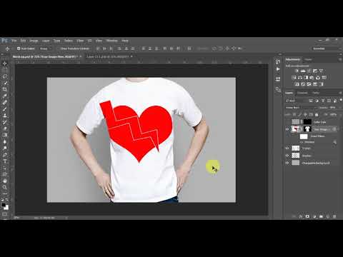 (Tagalog tutorials) How to use T shirt mock up in Adobe Photoshop