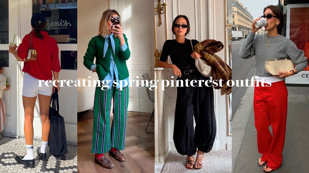 Recreating Spring Pinterest Outfits Again
