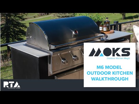 Modular Outdoor Kitchen Walkthrough - MOKS | M6 Model