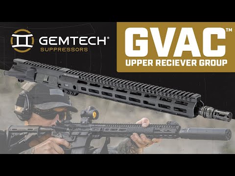 NEW FOR 2023: Introducing the new GVAC™ Upper Reciever Group from Gemtech®. Significantly reduce ...