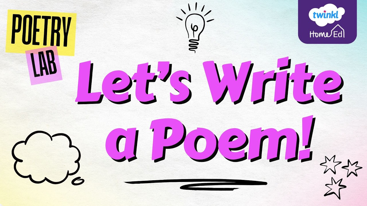 POETRY LAB: Let's Write a Poem