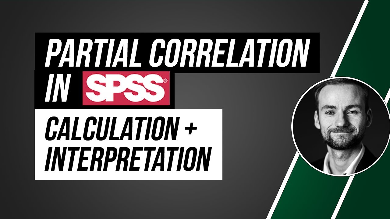 Partial correlation in SPSS