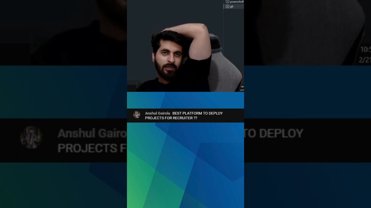 deploy project for free #programming #ezsnippet