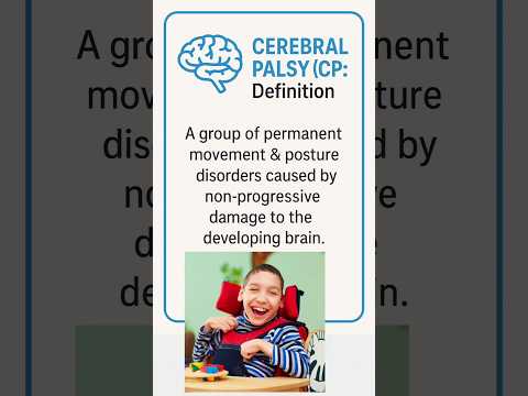 Cerebral Palsy in 1 Minute! #Shorts