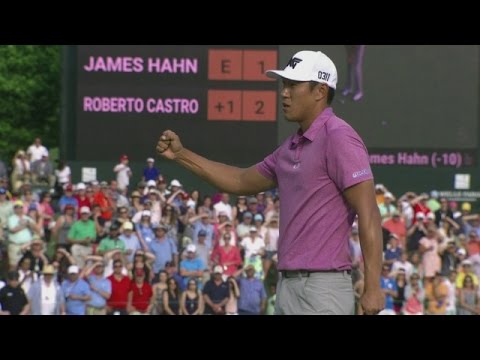 Highlights | James Hahn is victorious in sudden death playoff at Wells Fargo