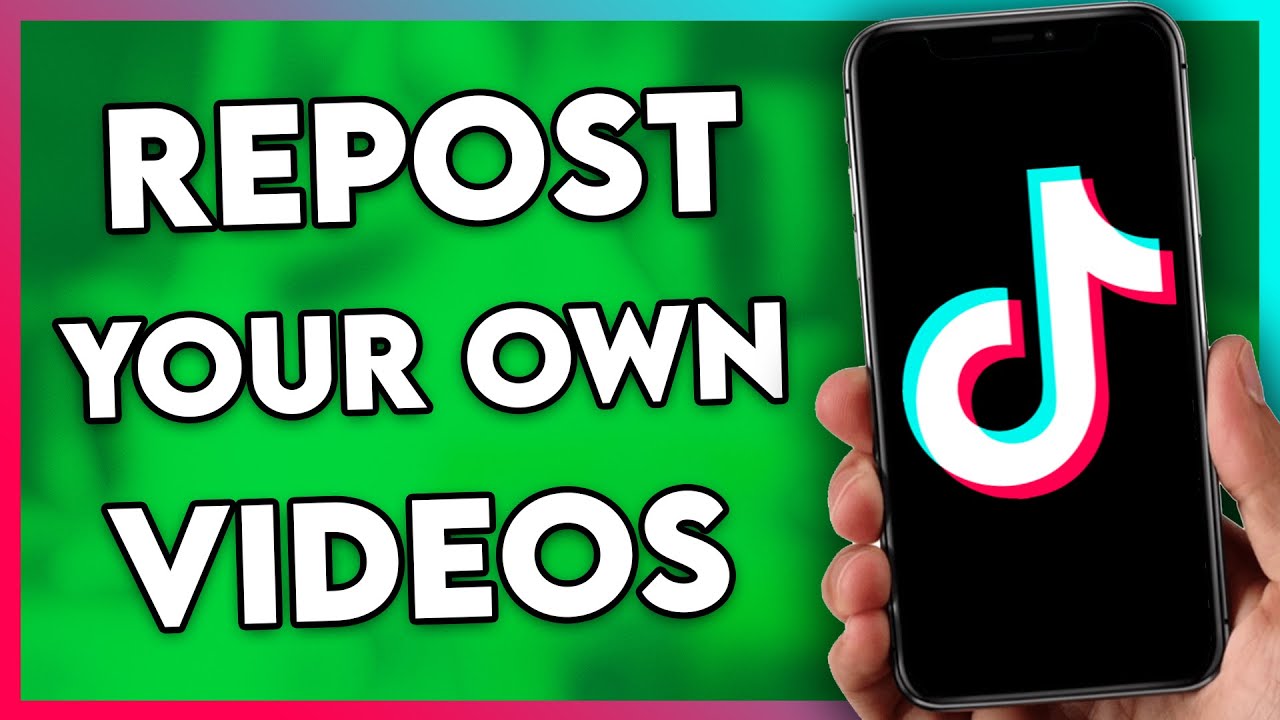 How to Repost Your Own Videos on TikTok (2025)