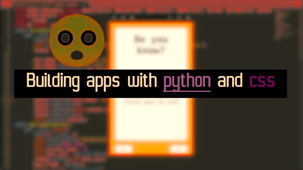Build desktop apps with python and css | pyqt5